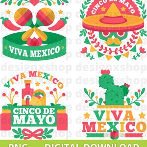 Cinco De Mayo SVG Clipart Bundle: Fiesta Quotes (digital Download) - Etsy