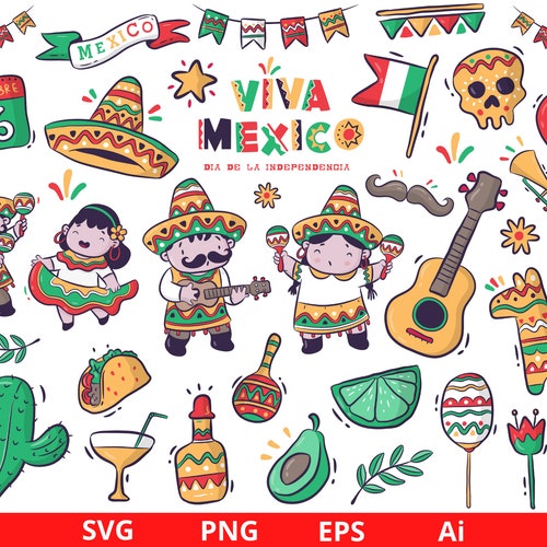 Cinco De Mayo Clipart Mexican Boys Mariachi Dancers - Etsy