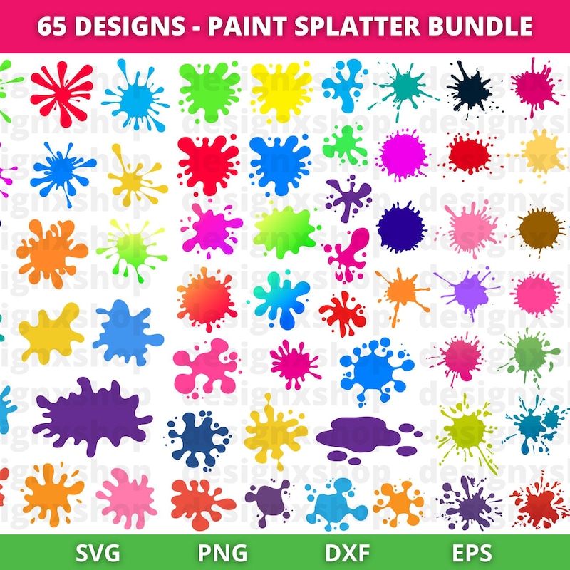 Paint Splat - Etsy