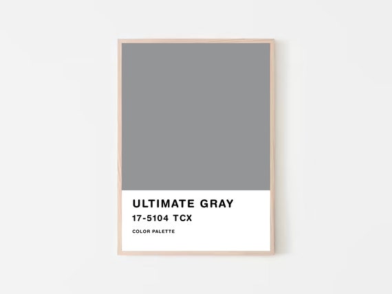 Pantone Colors Grey