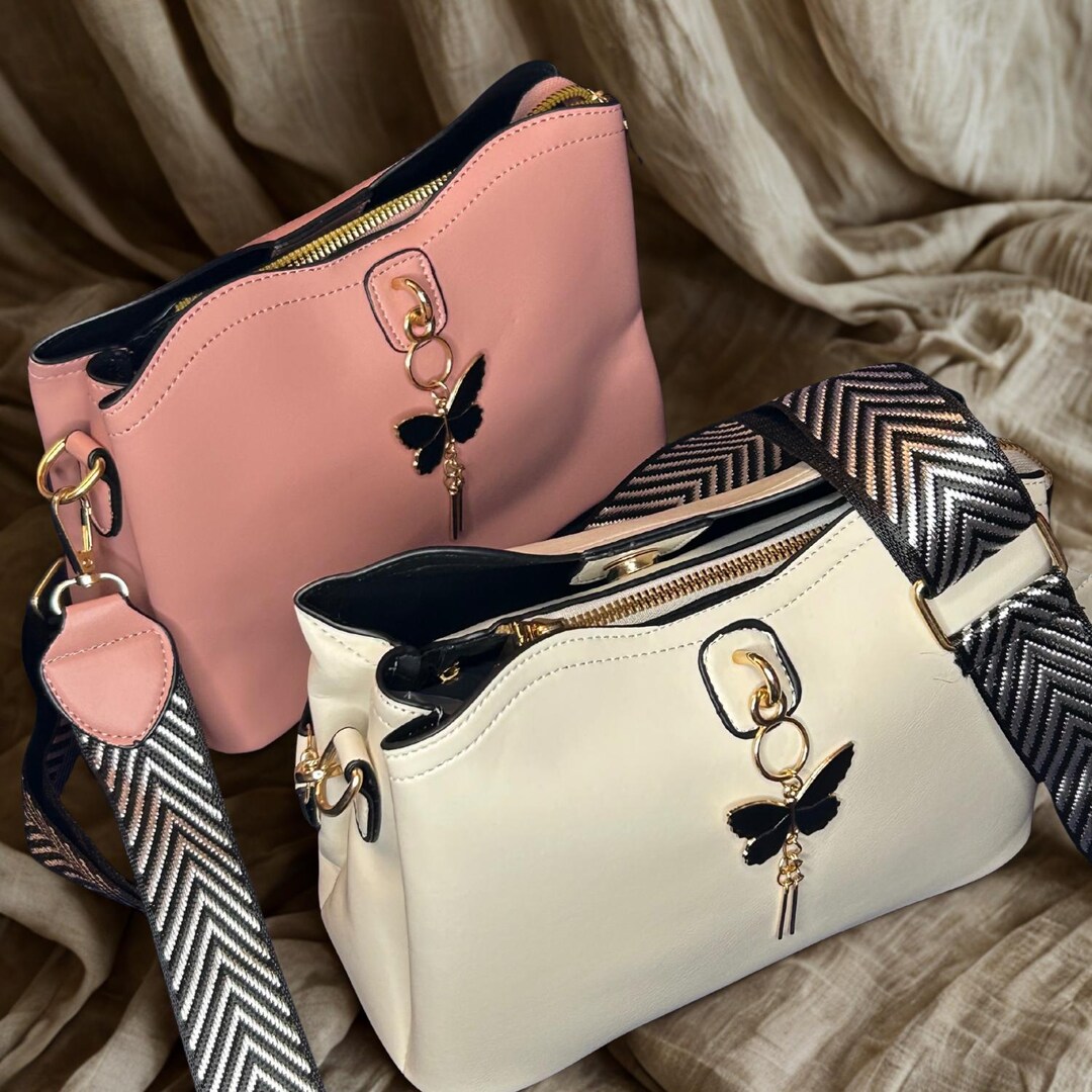 Elegant Butterfly Crossbody Handbag With Shoulder Strap - Etsy
