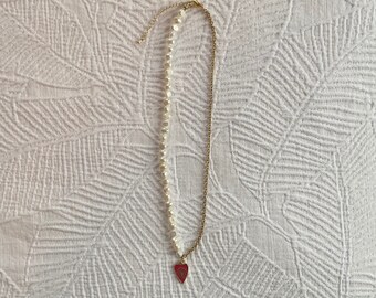 Half Heart Chain - Etsy