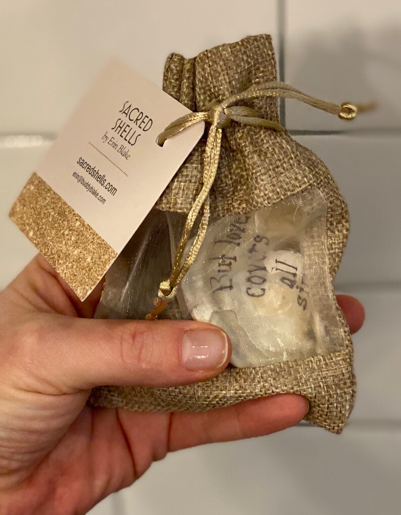 Help Prayer Gift Bag Psalm 42:8 Shell Gift Bag for Peace and Comfort - Etsy