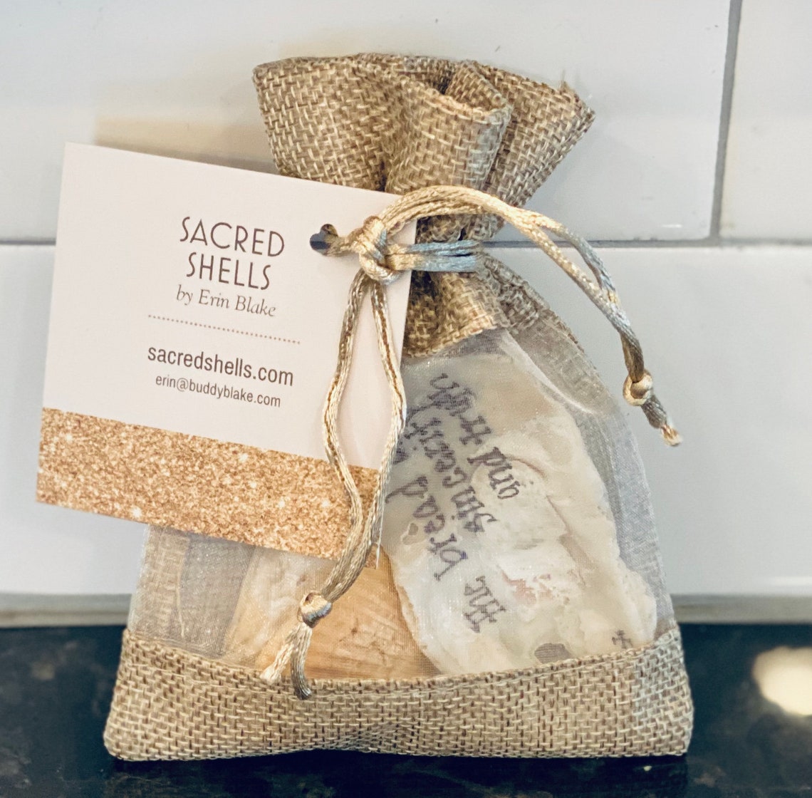 Help Prayer Gift Bag Psalm 42:8 Shell Gift Bag for Peace and Comfort - Etsy