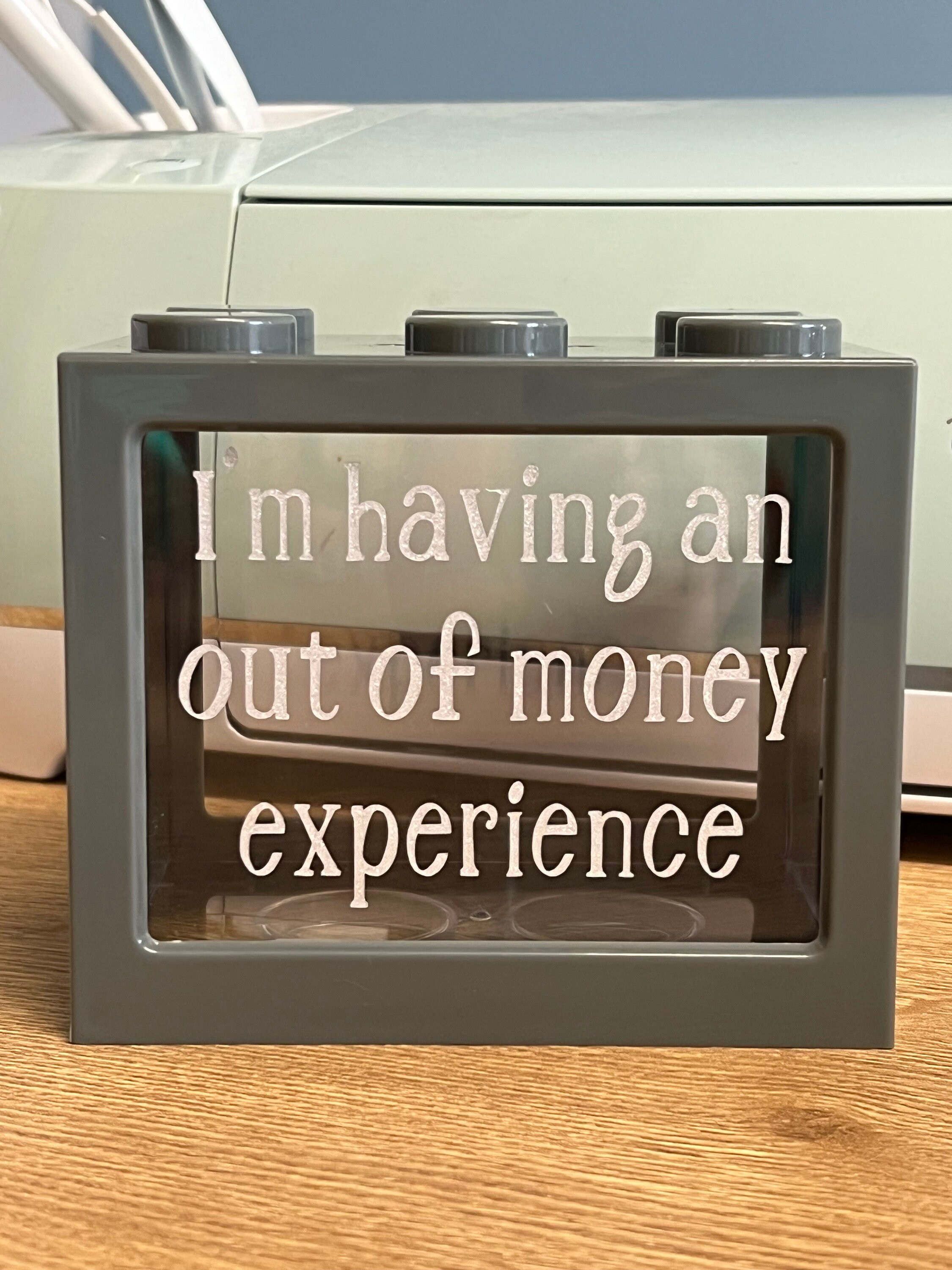 Personalised Brick Style, Building Block Money Box, Piggy Bank, Small ...