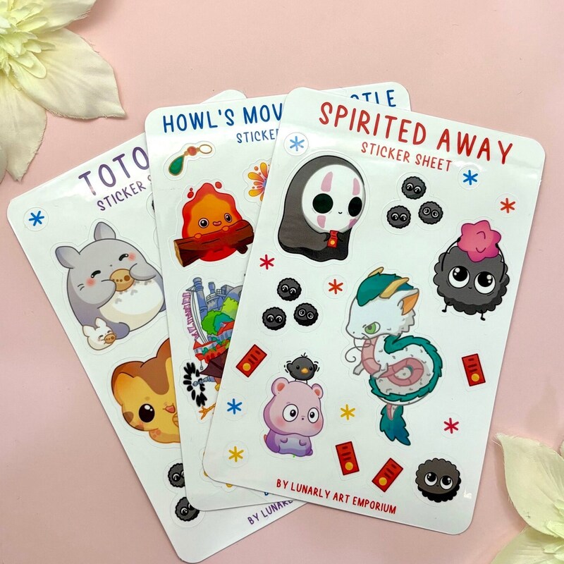 Cute Anime Stickers - Etsy