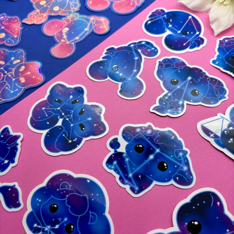 Zodiac Stickers - Etsy