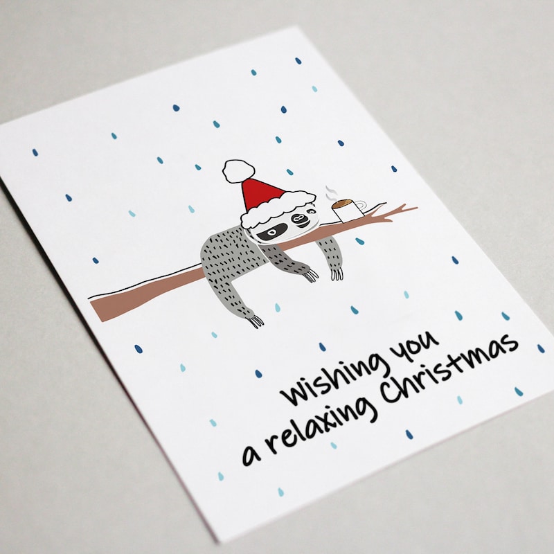 Funny Christmas Card - Etsy
