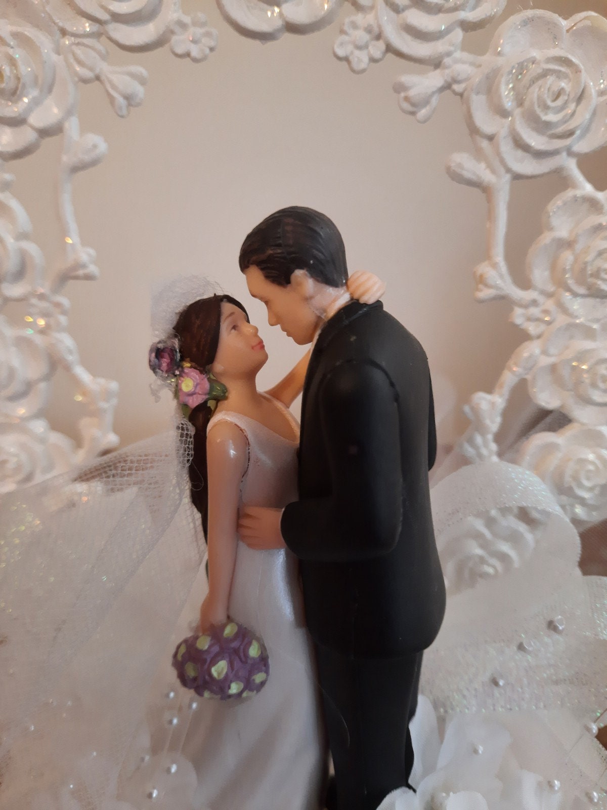 Handmade Brandnew Gourgeus White Wedding Topper - Etsy