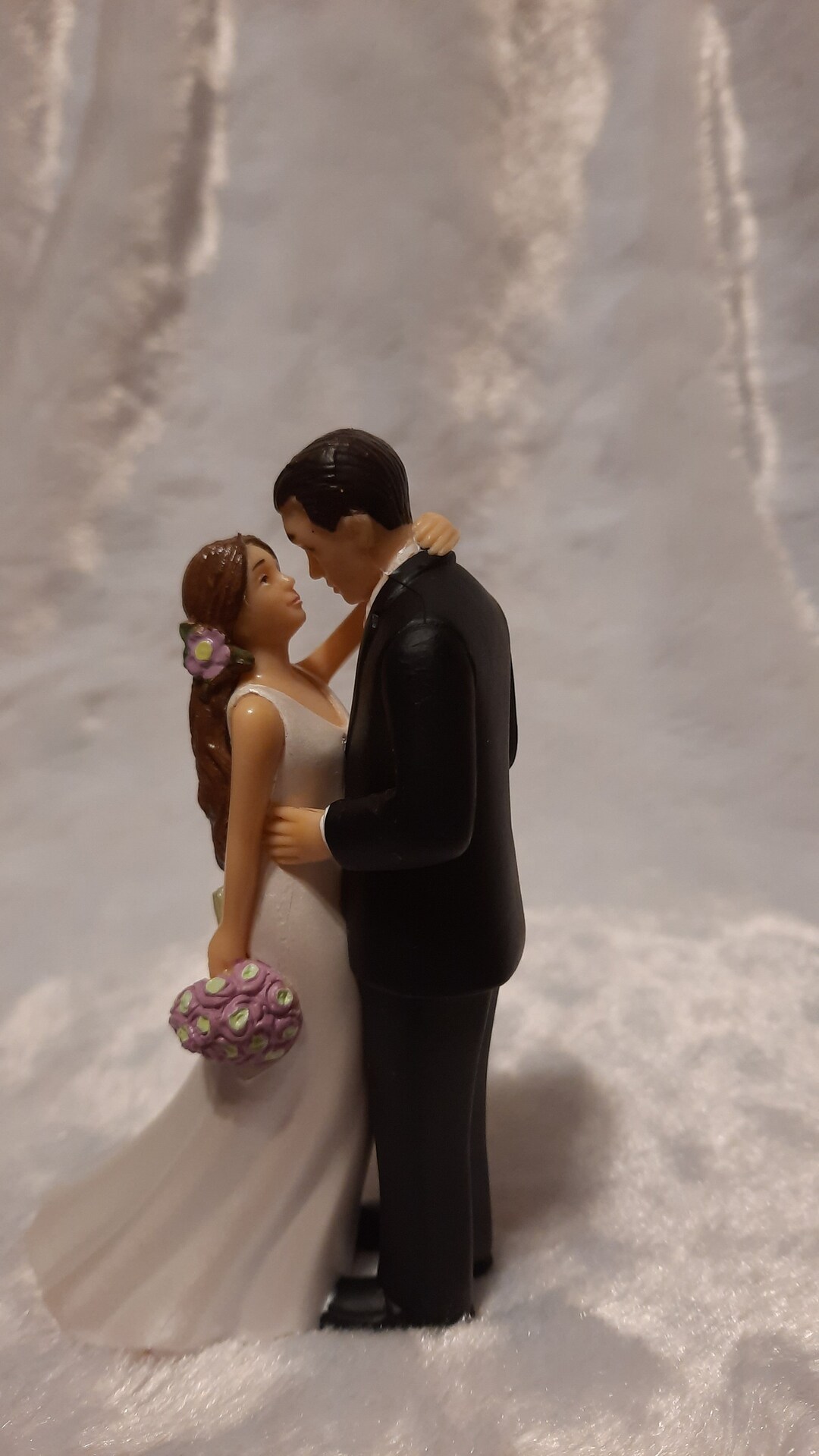 Beautiful Wedding Cake Topper Bride and Groom - Etsy