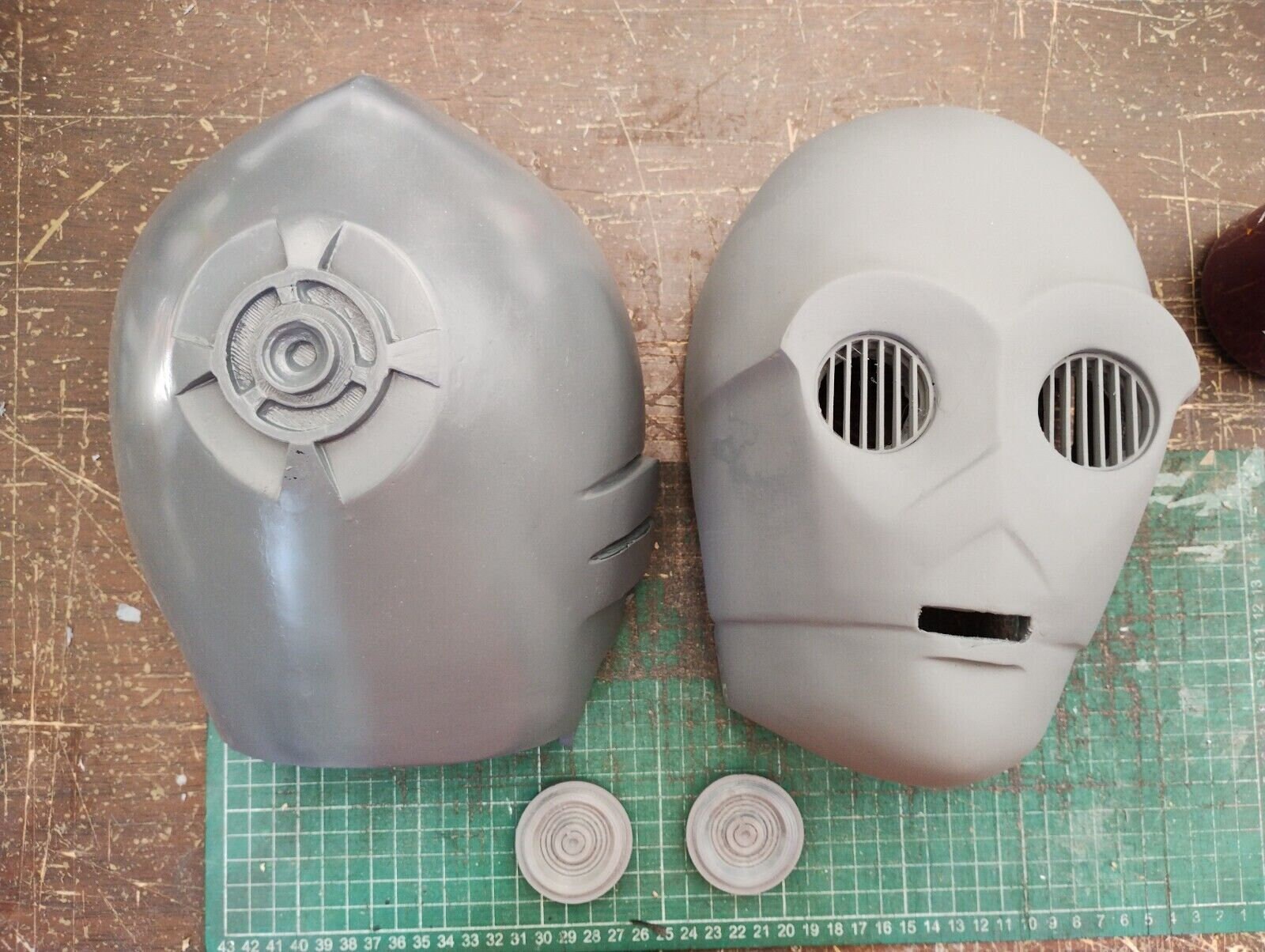 Star Wars Life Size C3PO HEAD Unpainted Prop/cosplay - Etsy