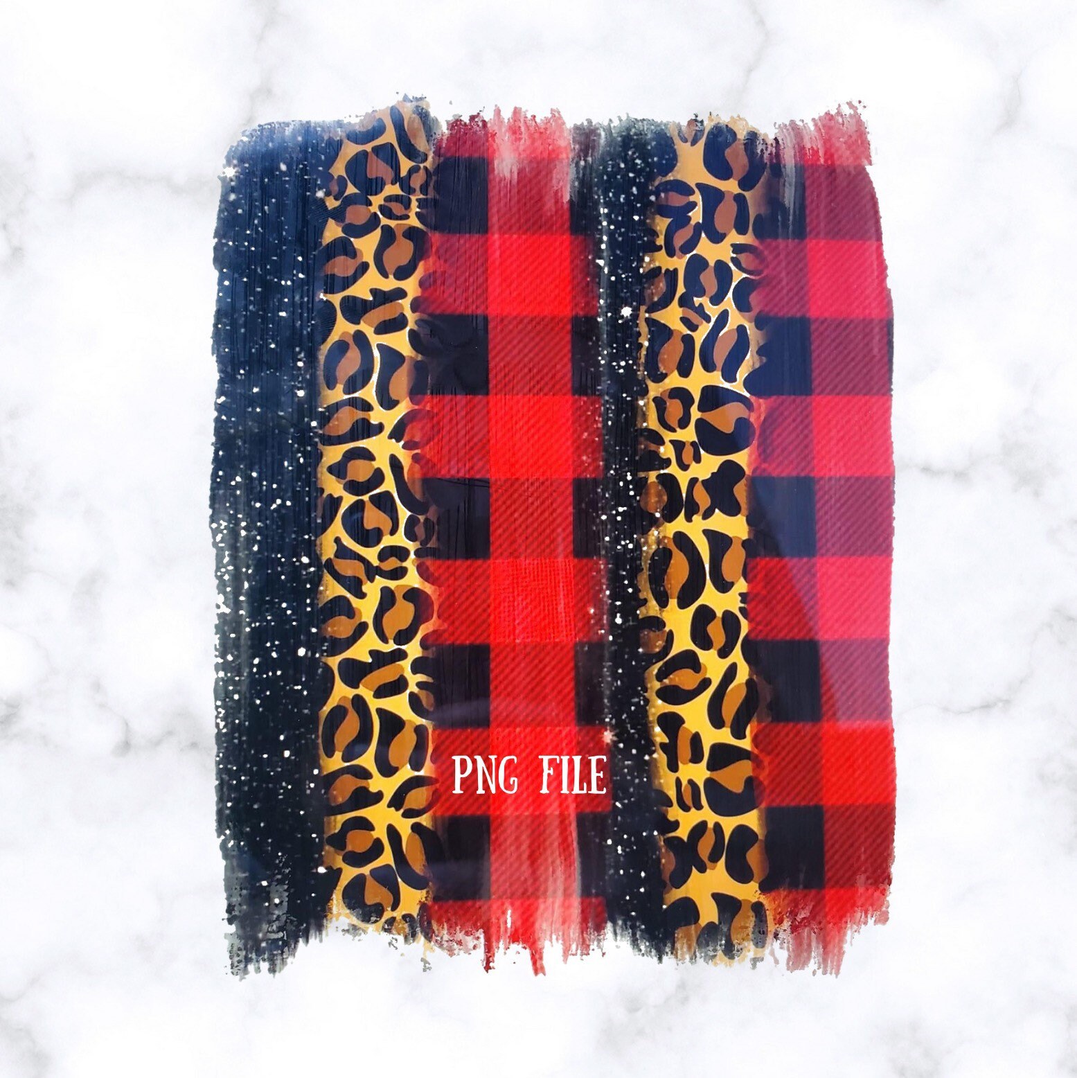 sublimation background digital download Leopard Buffalo Plaid ...