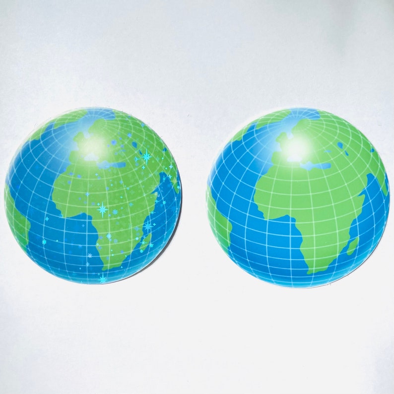Frutiger Aero Earth Y2k Sticker - Etsy