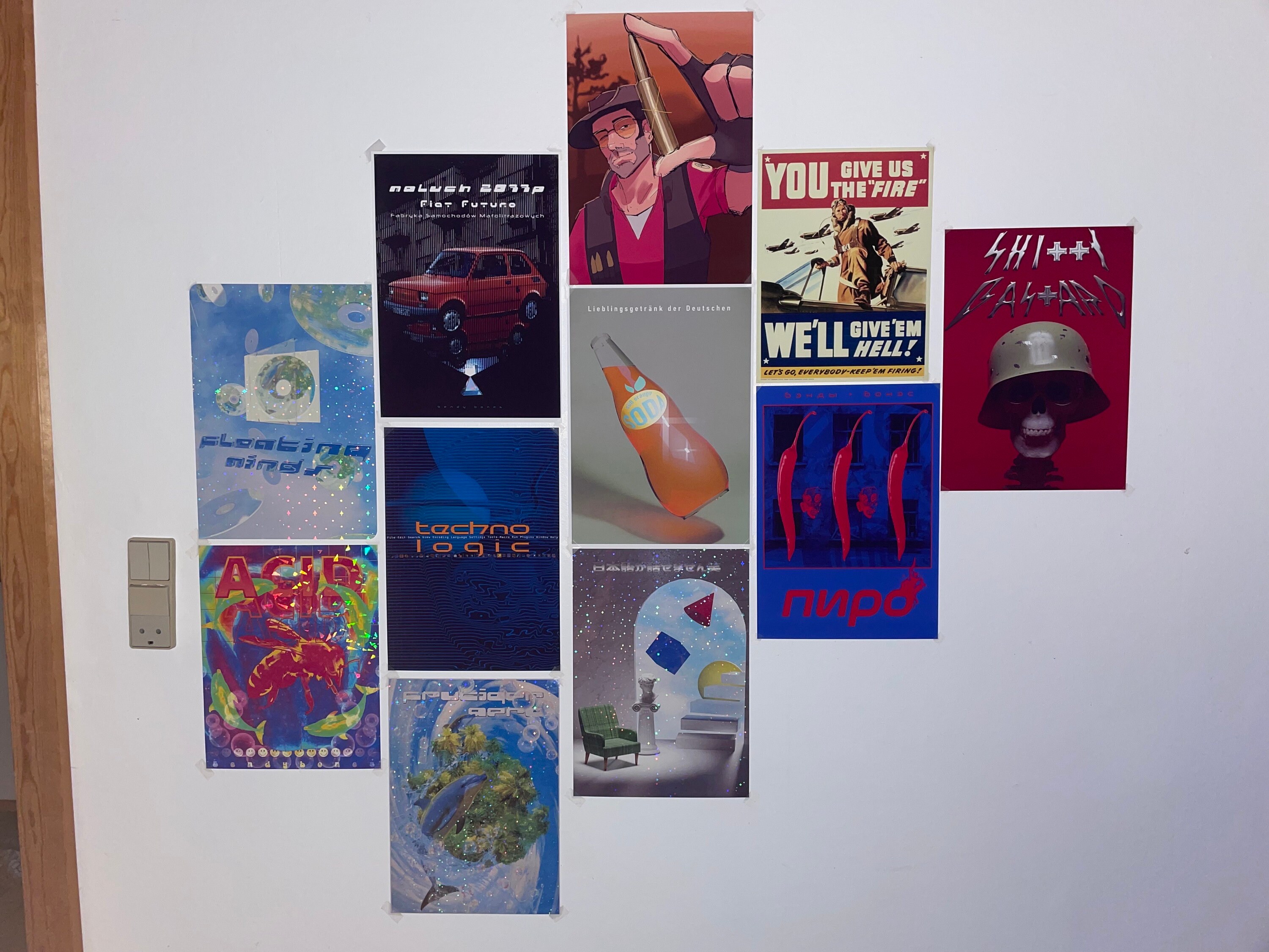 Y2K Frutiger Aero Floating Minds and Cds Poster A4 Print - Etsy Sweden