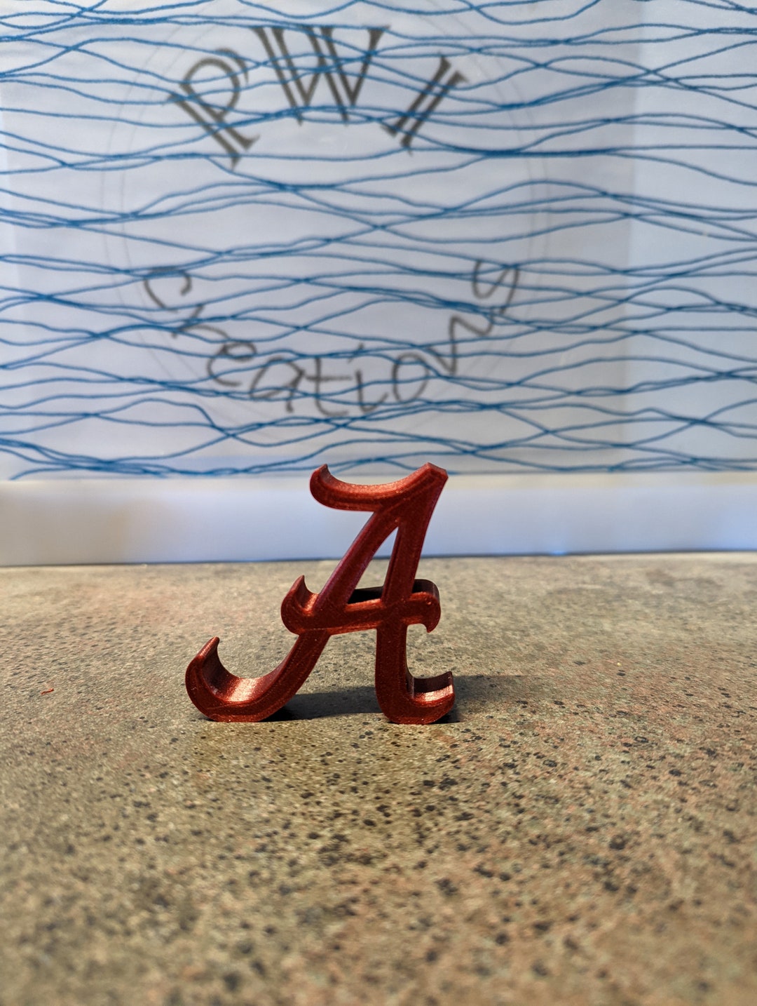 3d Printed Alabama a Fan Art - Etsy