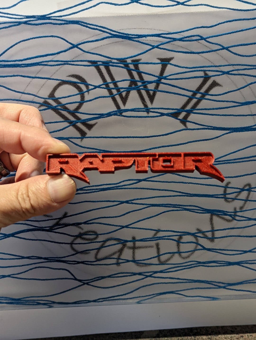 Ford Raptor Emblem 3D Printed - Etsy
