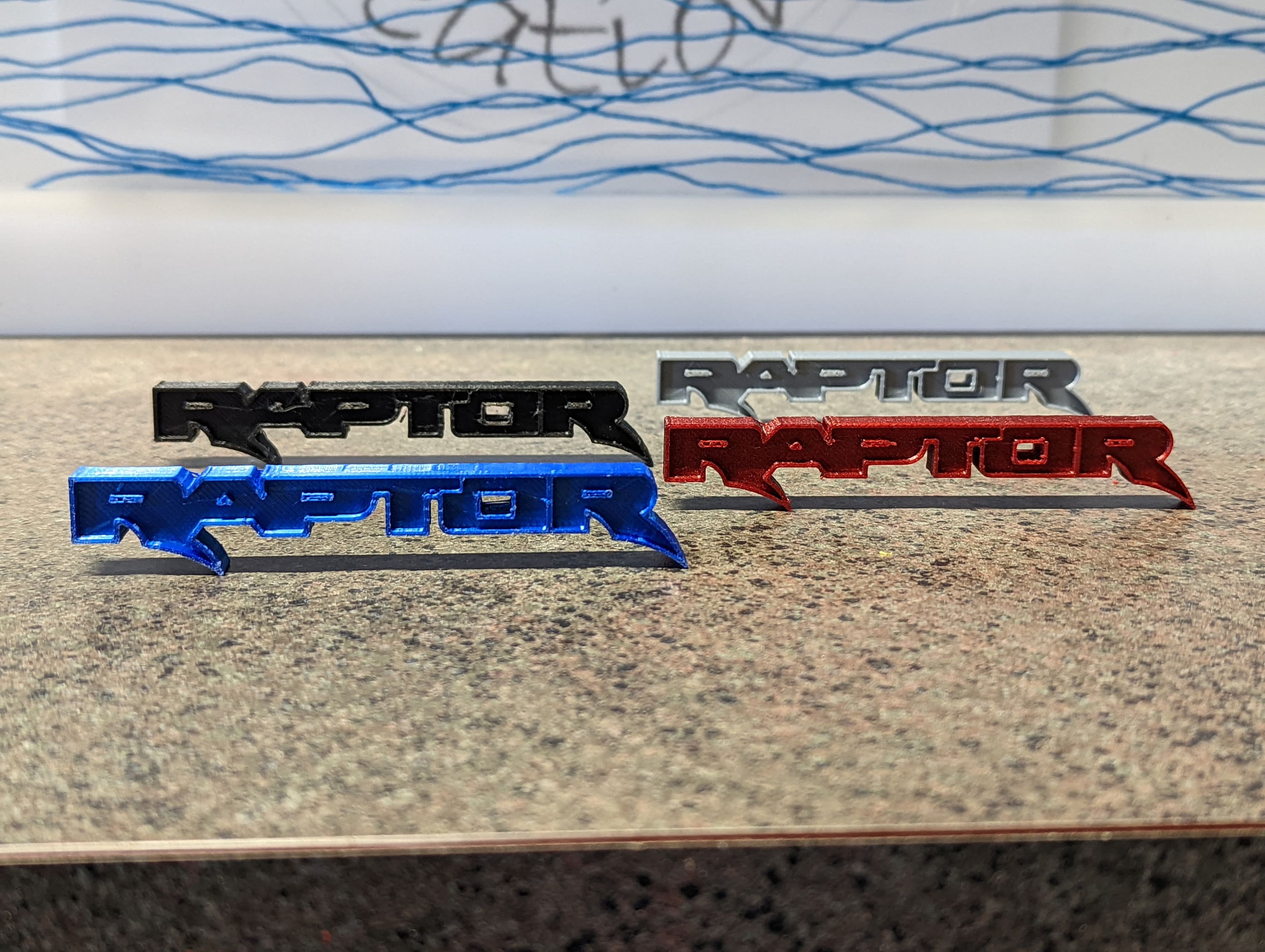 3d Printed Ford Raptor Emblem - Etsy