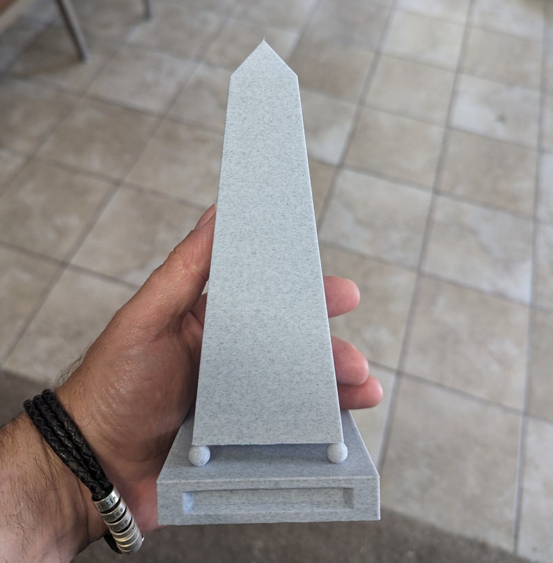 Obelisk Statue- 3D Printed Decor - Etsy