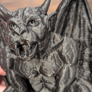 Gothic Gargoyle Statue – Detailed Library, Shelf, Bookcase, or Desk ...