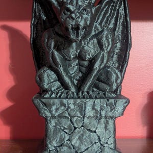 Gothic Gargoyle Statue – Detailed Library, Shelf, Bookcase, or Desk ...