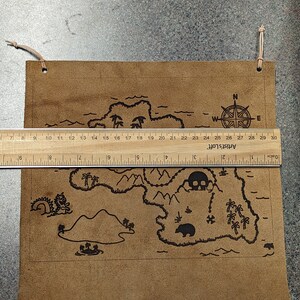 Laser Engraved Kids Treasure Map - Etsy