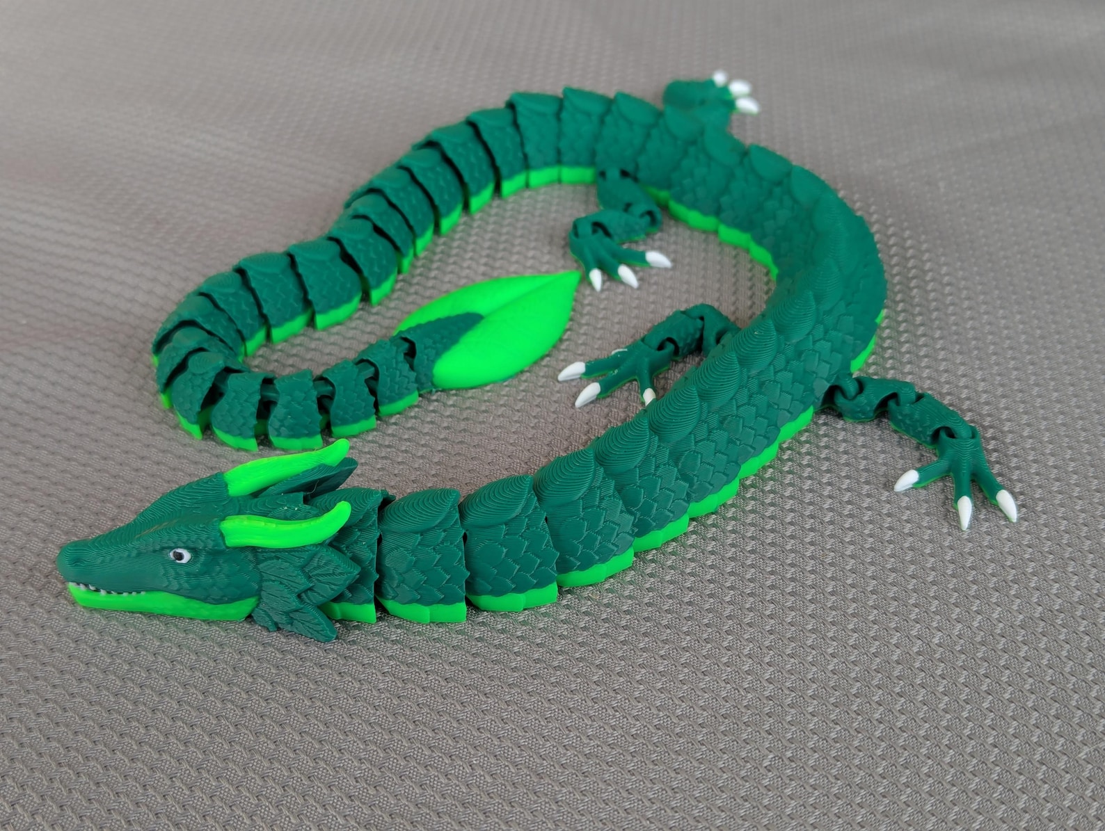 Articulated Leaf Dragon, Forest Dragon, Woodland Dragon, Sensory Toy ...