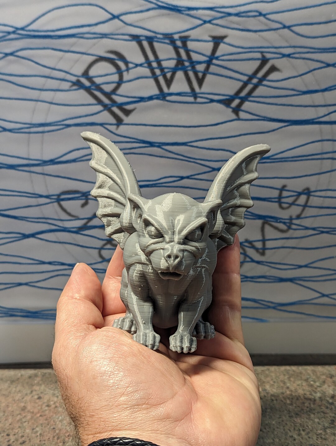 Gargoyle 3D Printed - Etsy