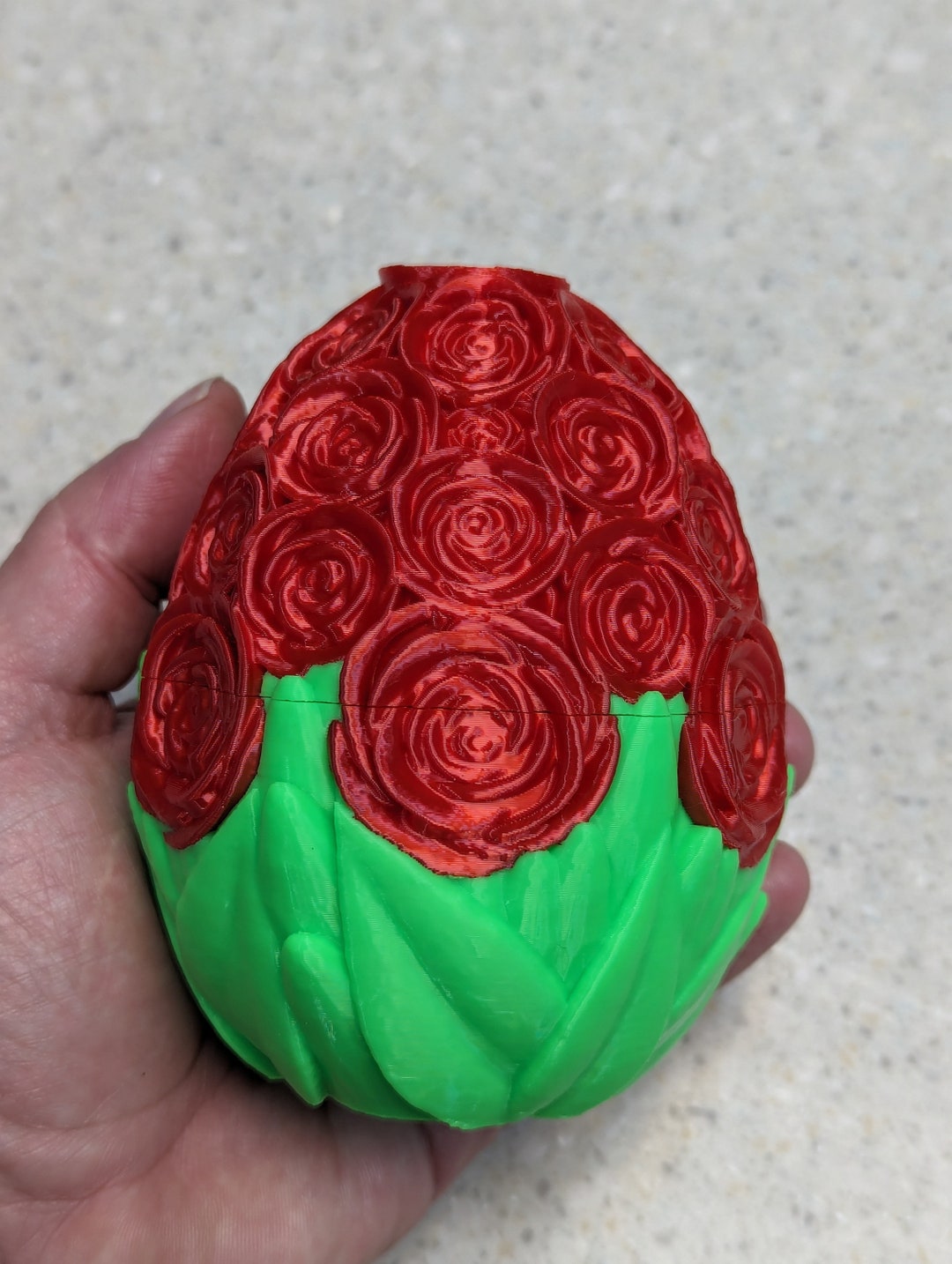 Rose Egg - 3d Printed With Locking Tabs - Etsy