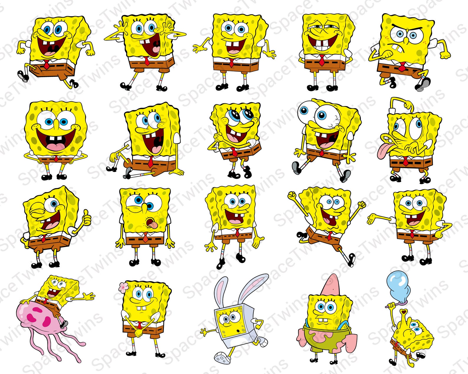 SpongeBob SVG SpongeBob Font SVG SpongeBob font SpongeBob | Etsy