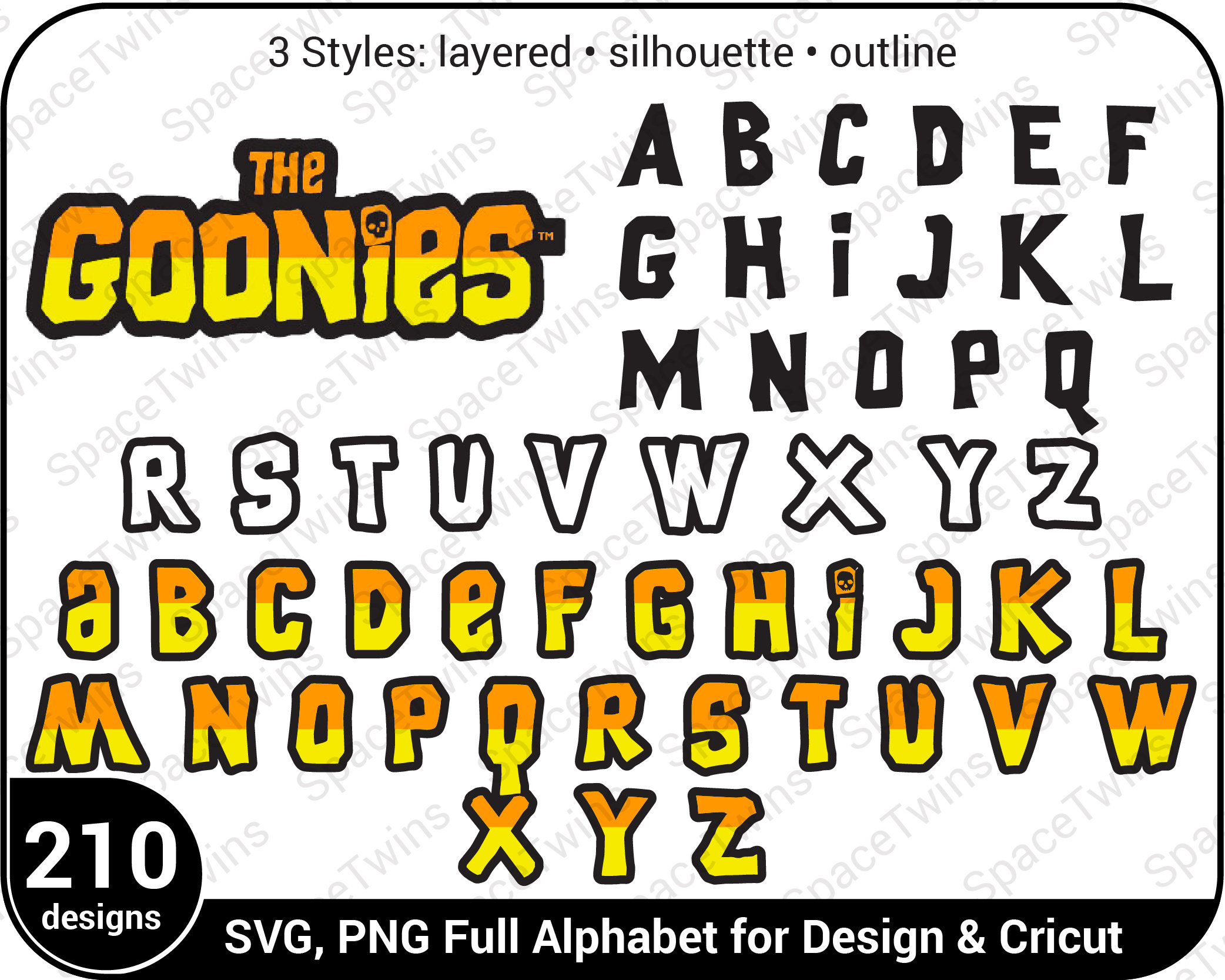 The Goonies Font SVG Goonies Font Svg the Goonies Font the - Etsy Canada