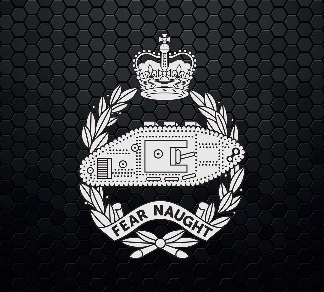 British Army Royal Tank Regiment - Logo Decal Emblem Crest Insignia ...