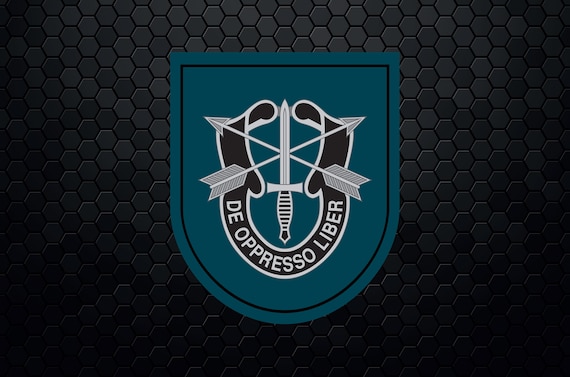 US Army 19th Special Forces Group 19th SFG Beret Flash | Etsy