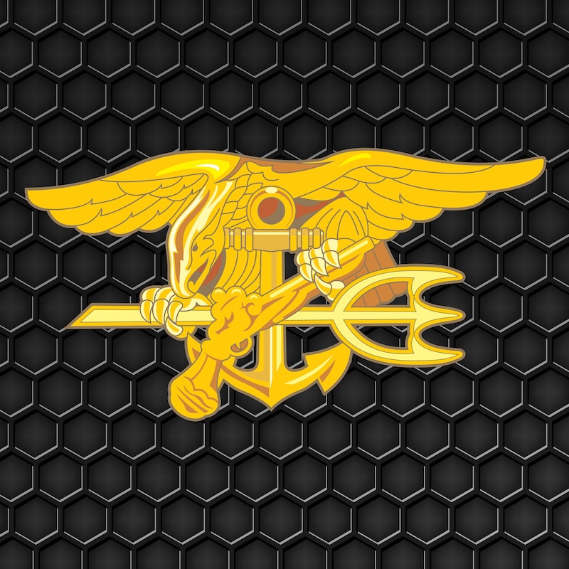 Navy Seal Trident Decal - Etsy