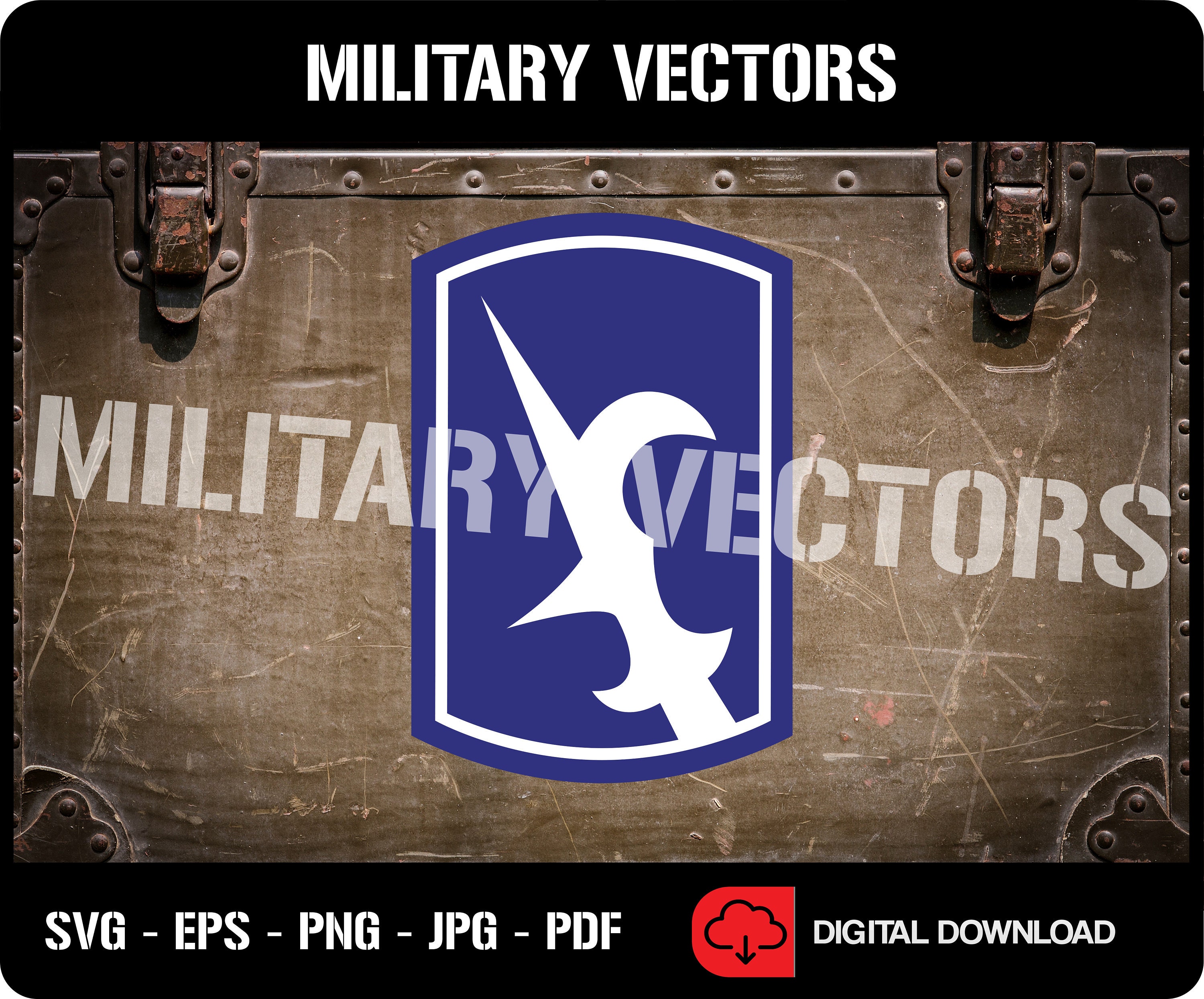 67th Infantry Brigade U.S. Army Infantry Patch Logo Decal - Etsy