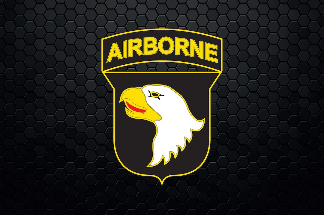 US Army 101st Airborne Division "screaming Eagles" CSIB - Patch Logo ...