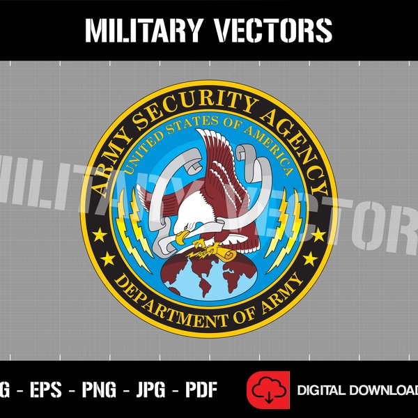 Army Security Agency - Etsy