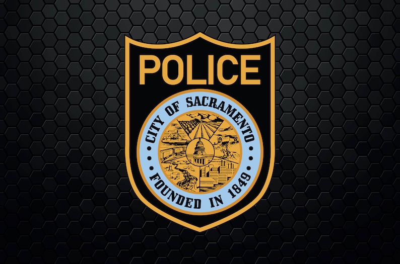 Sacramento Police Department - Patch Logo Decal Emblem Crest Badge Insignia - Digital Svg Vector ...