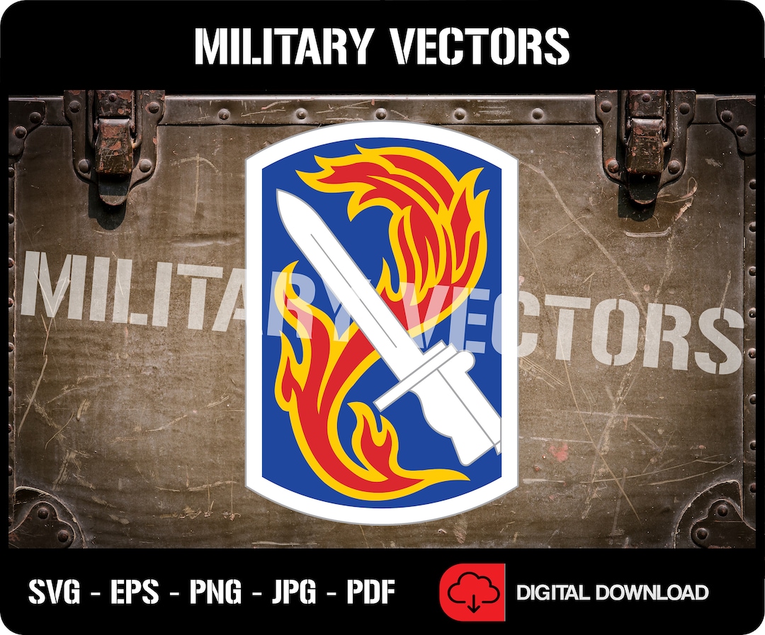 198th Infantry Brigade - U.S. Army Infantry - Patch Logo Decal Emblem ...