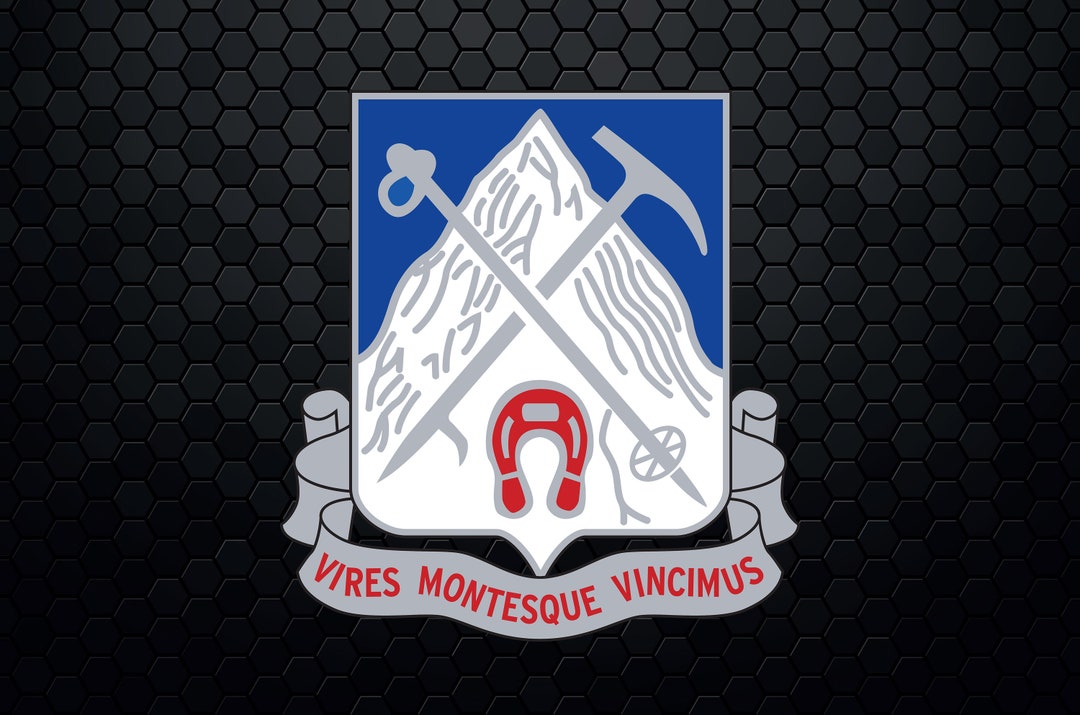 US Army 87th Infantry Regiment DUI - Patch Logo Decal Emblem Crest ...