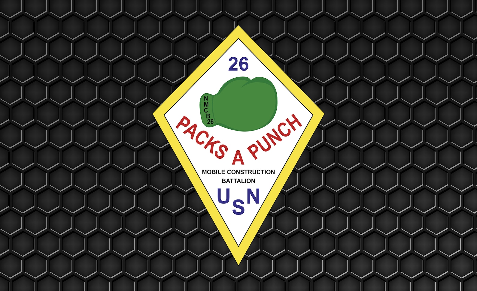 Naval Mobile Construction Battalion 26 (NMCB-26) - Patch Pin Logo Decal ...