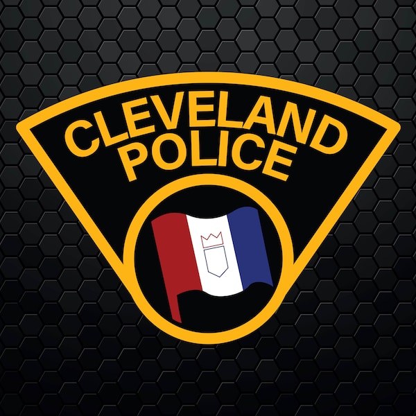Cleveland Police Badge Svg - Etsy
