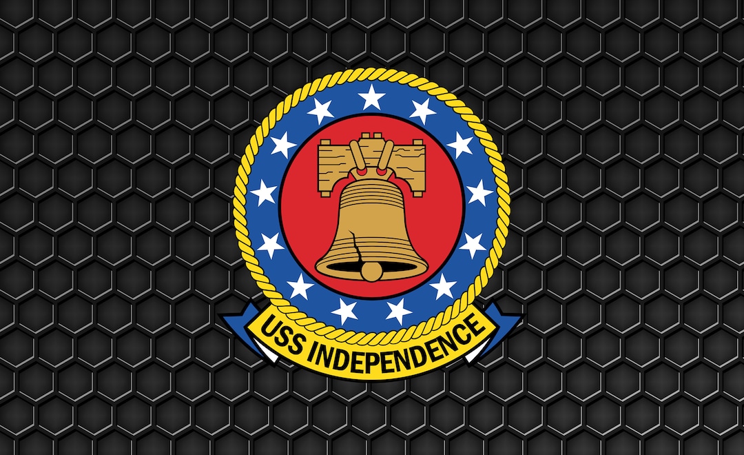US Navy USS Independence CV-62 Aircraft Carrier - Patch Pin Logo Decal ...