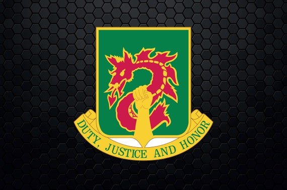 US Army 504th Military Police Battalion Patch Logo Decal | Etsy