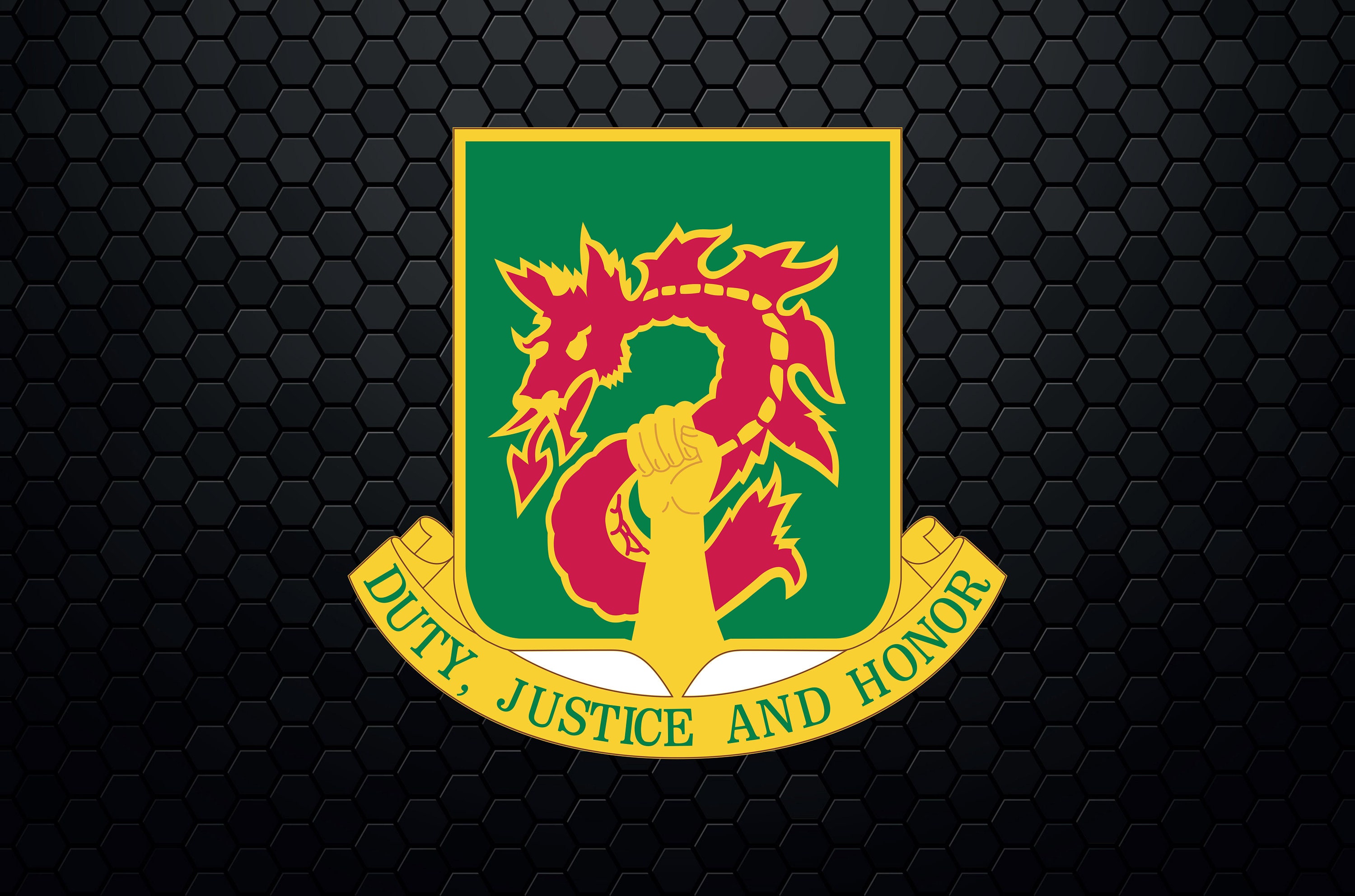 US Army 504th Military Police Battalion - Patch Logo Decal Emblem Crest ...