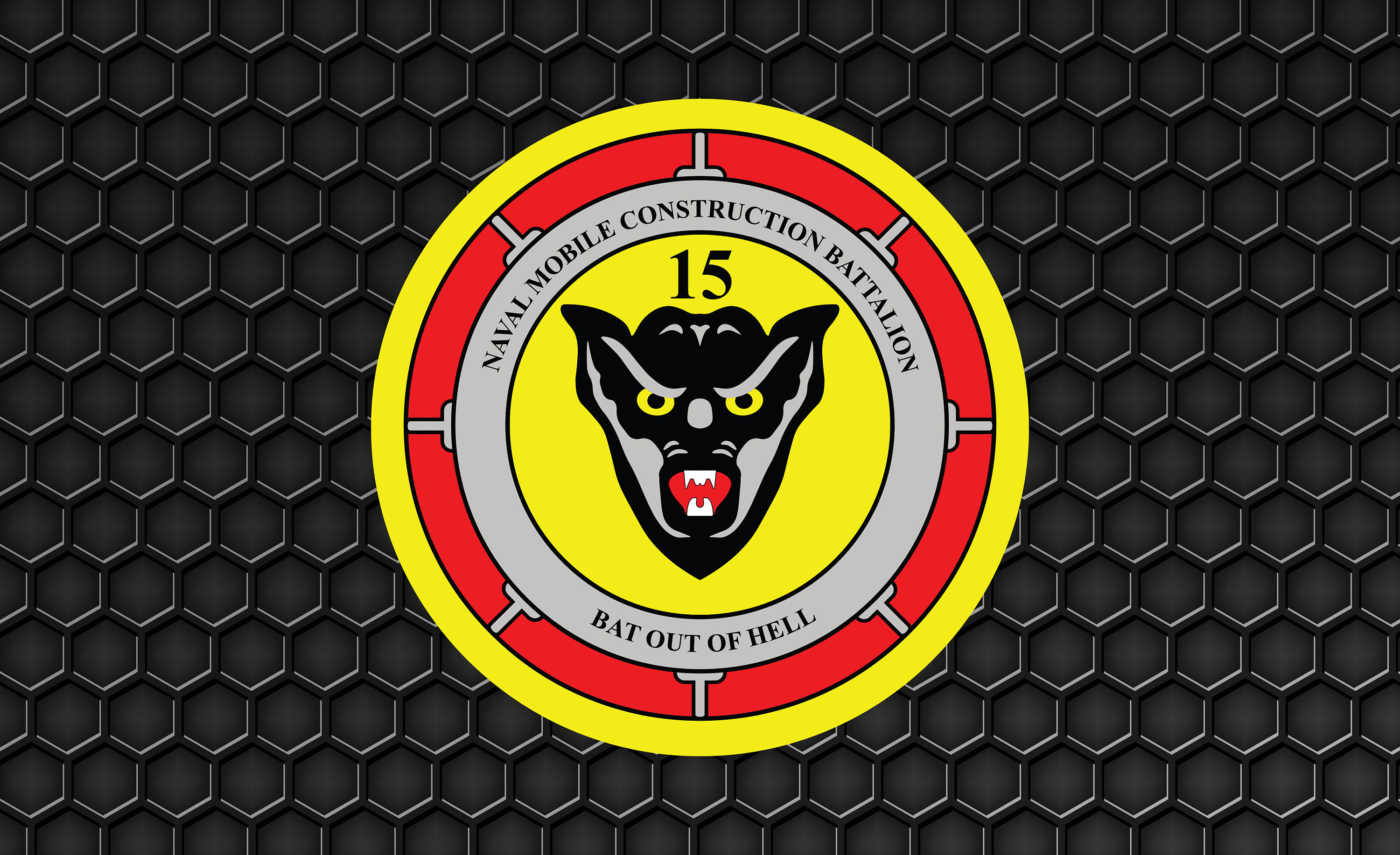 Naval Mobile Construction Battalion 15 NMCB 15 Patch Pin - Etsy