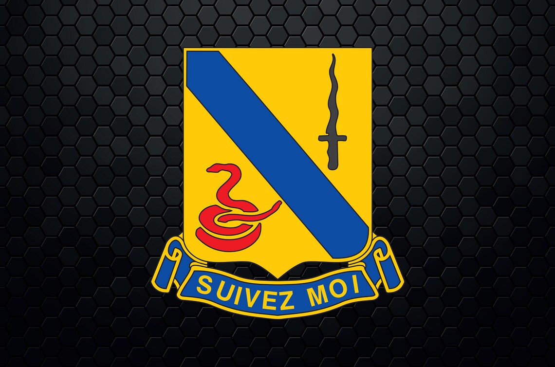 US Army 14th Cavalry Regiment Patch Logo Decal Emblem Crest | Etsy