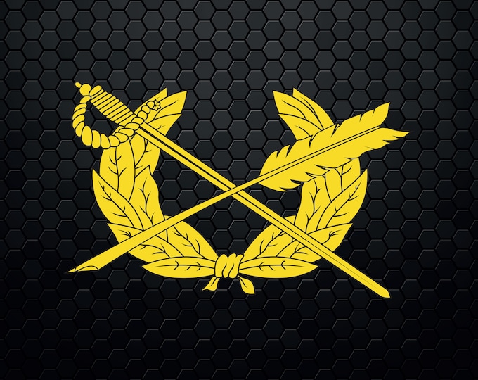 U.S. Army Judge Advocate General's Corps JAG Corps Patch Logo Decal ...