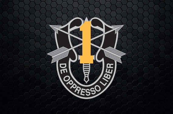 Army Special Forces Logo Wallpaper 596x280