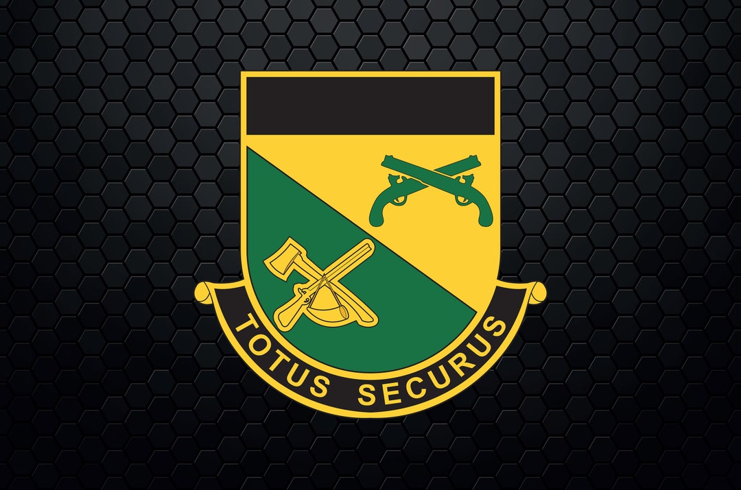 US Army 151st Military Police Battalion - Patch Logo Decal Emblem Crest ...