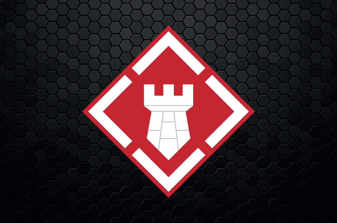 US Army 20th Engineer Brigade SSI - Patch Logo Decal Emblem Crest ...